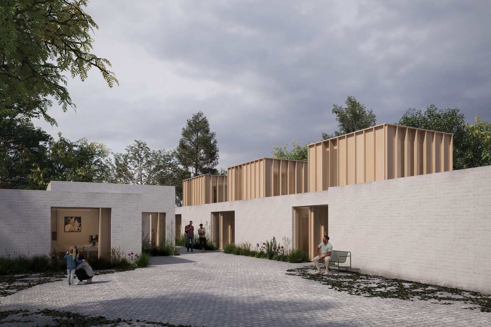 BÜF Architecture reveals designs for ‘unashamedly modern’ London housing