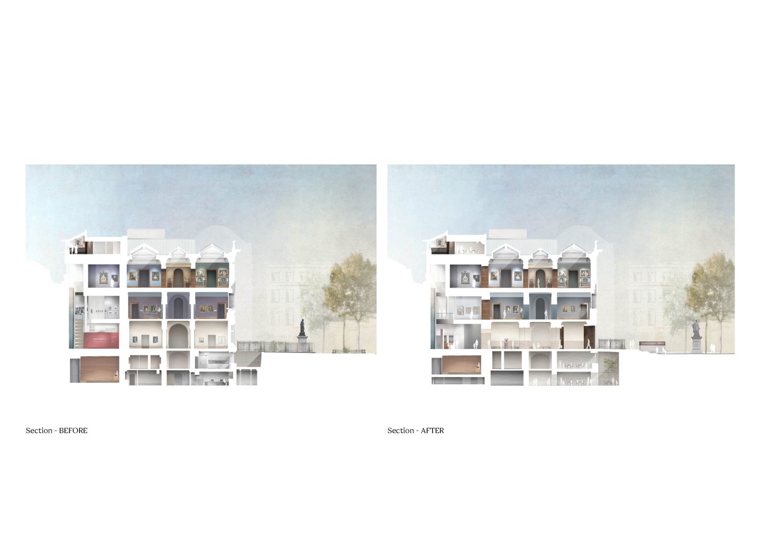 National Portrait Gallery reopens to the public after major revamp