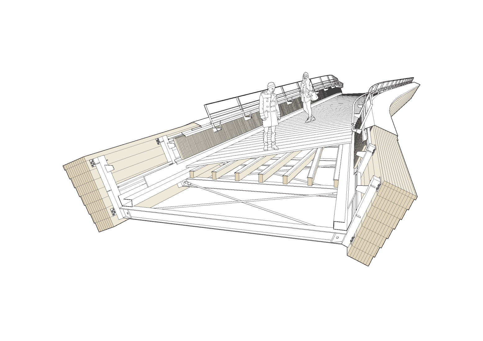 Moxon completes timber footbridge in southern Germany