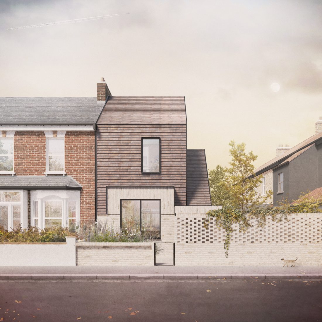 Forgeworks wins approval for ‘compact and playful’ two-storey end terrace