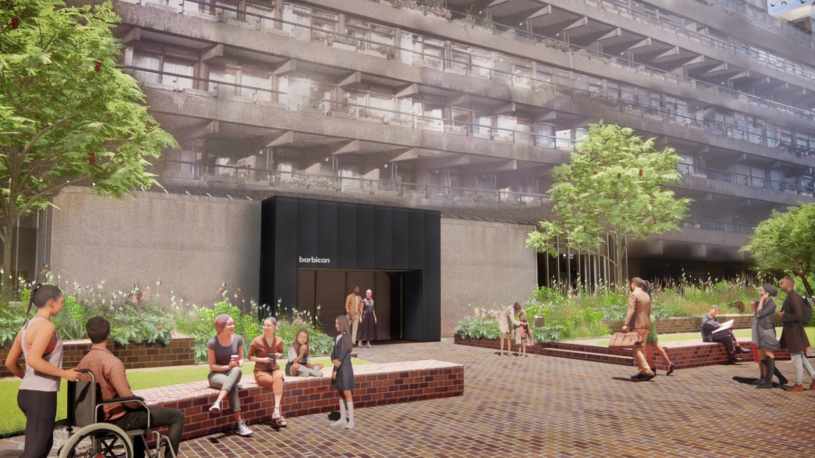 Atkins gets go-ahead for latest stage of Barbican podium refurbishment