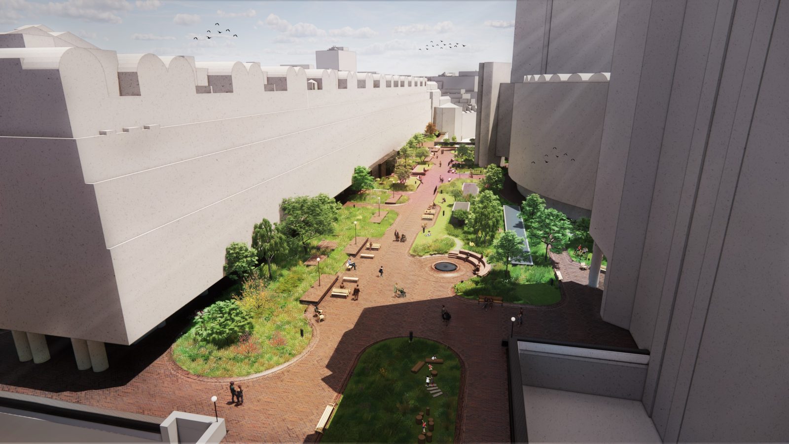 Atkins gets go-ahead for latest stage of Barbican podium refurbishment