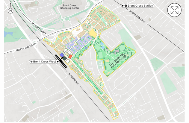 Bennetts Associates gets green light for Brent Cross mass-timber office