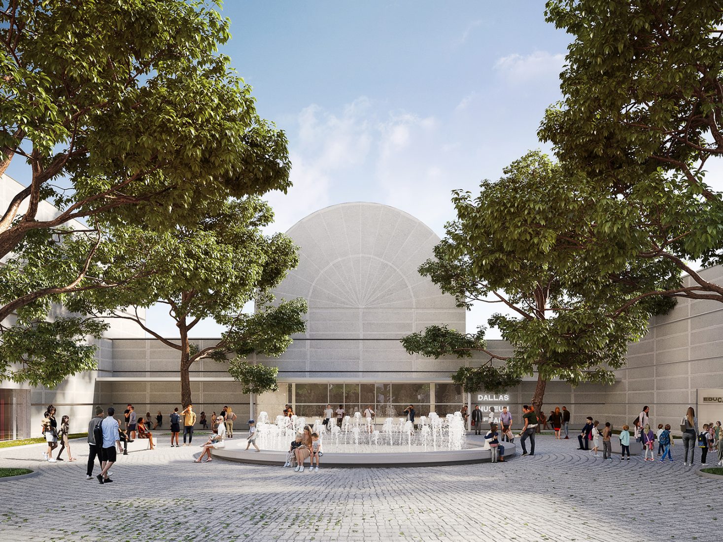 Chipperfield’s Dallas Museum of Art concept revealed