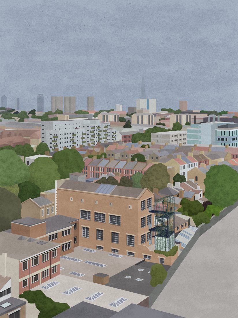 Jonathan Tuckey gets green light to rework south London ‘Fun Factory’