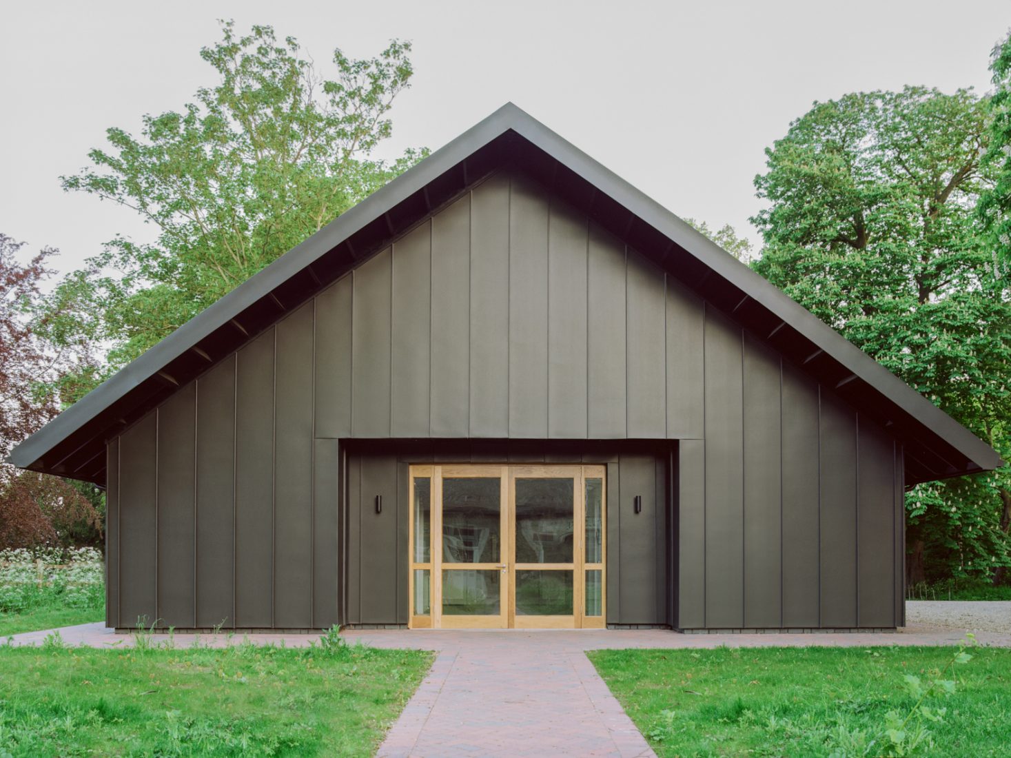 James Gorst Architects completes Suffolk timber community hall