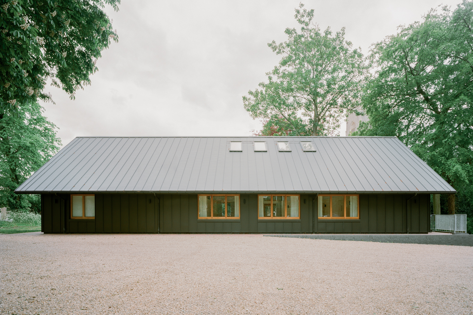 James Gorst Architects completes Suffolk timber community hall