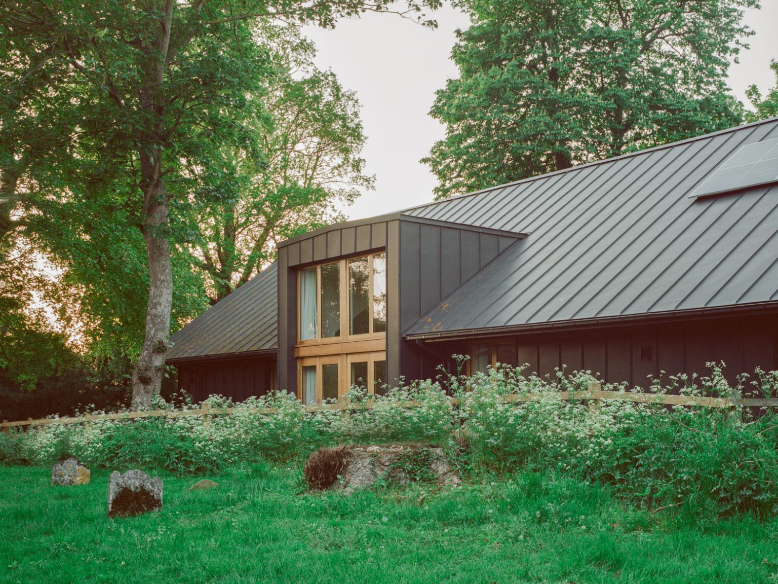 James Gorst Architects completes Suffolk timber community hall