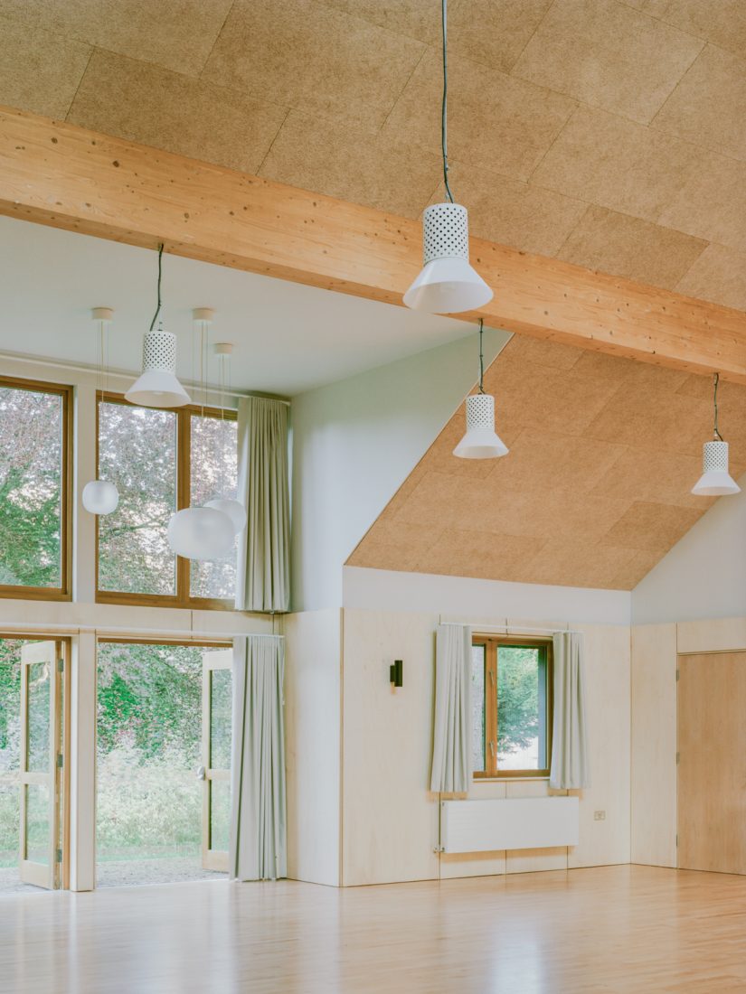 James Gorst Architects completes Suffolk timber community hall