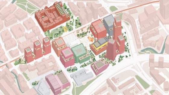 Allies and Morrison unveils masterplan for £1.7bn Manchester district
