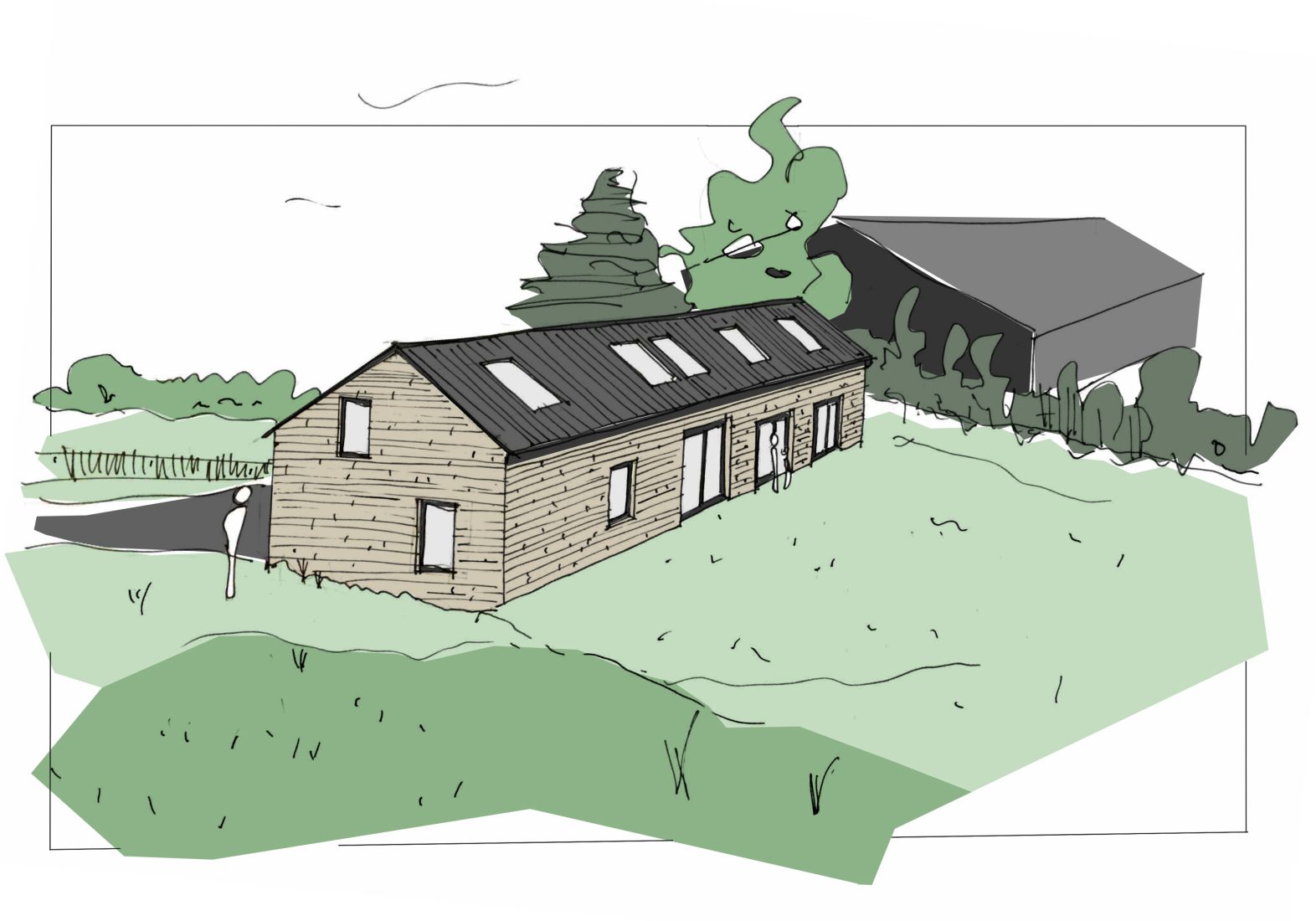 Nikjoo wins approval for barn-like farmhouse in Oxfordshire