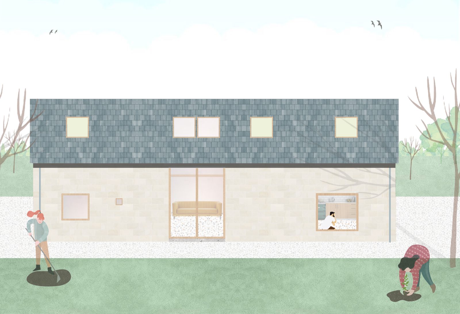 Nikjoo wins approval for barn-like farmhouse in Oxfordshire
