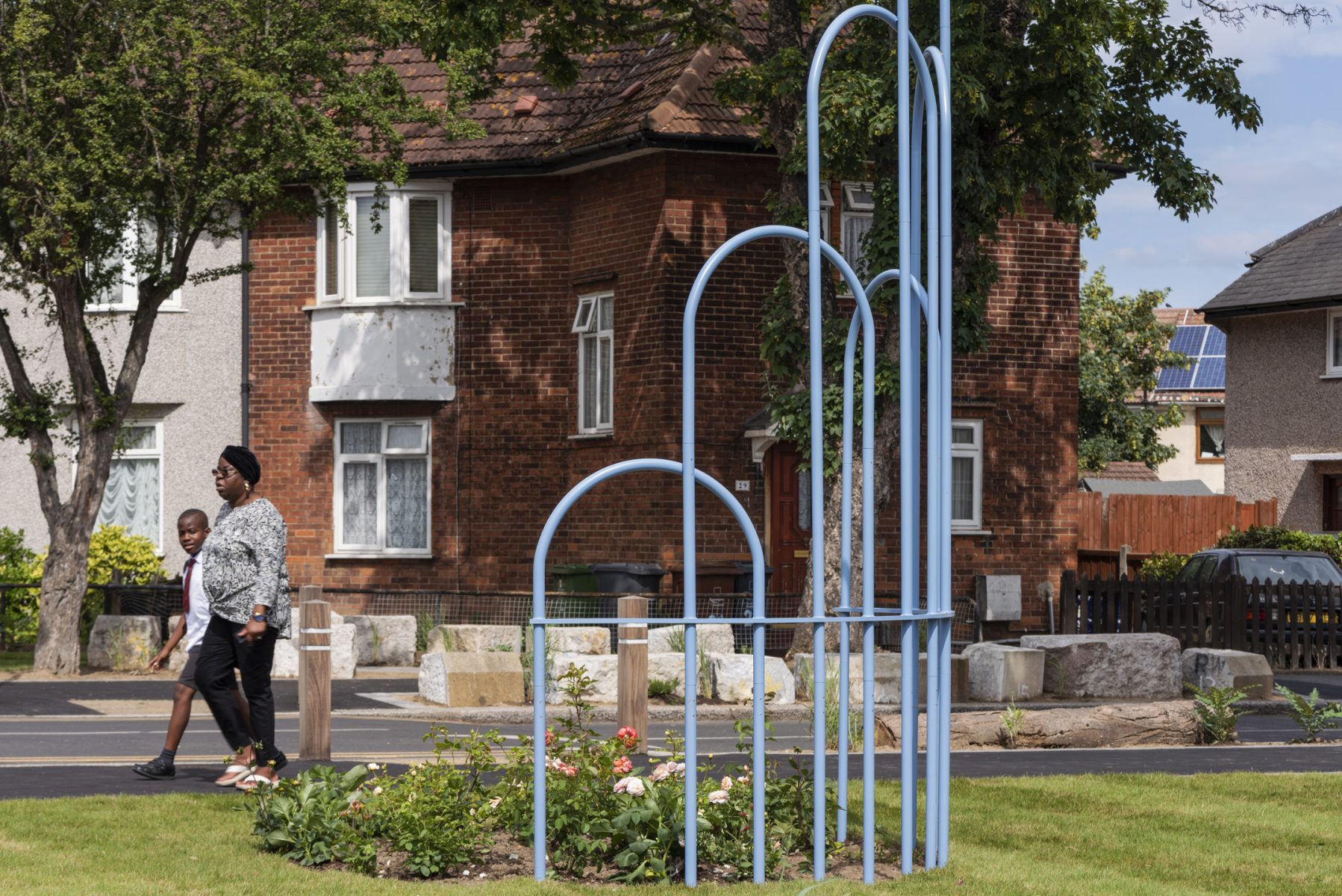Nimtim reimagines Becontree Estate road junction as community square