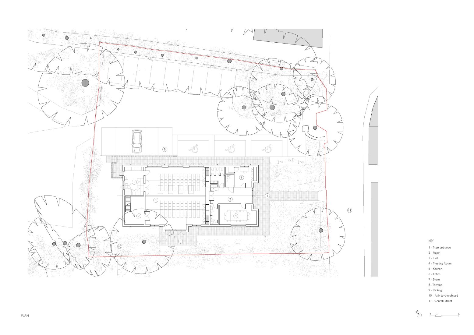 James Gorst Architects completes Suffolk timber community hall