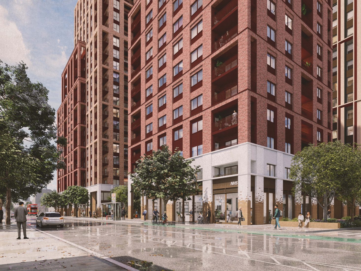 JTP submits plans for 1,100-home Old Kent Road tower quartet