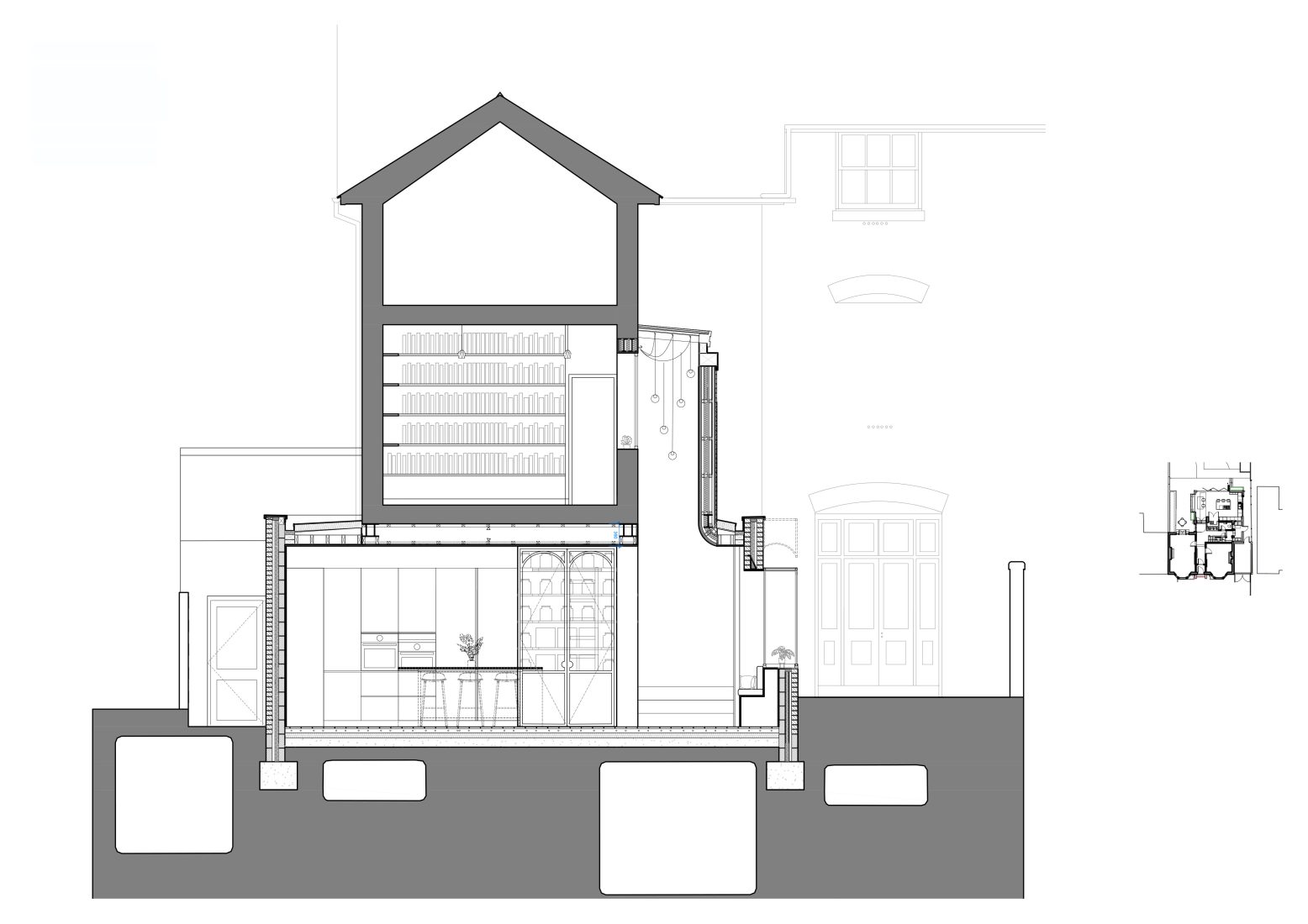 Intervention Architecture completes arched extension in Birmingham