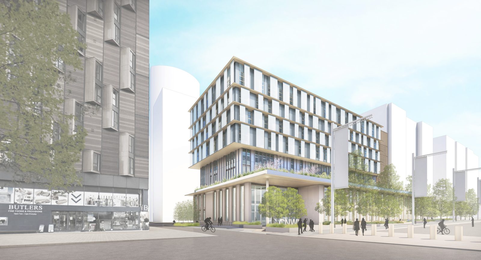 WilkinsonEyre’s Wembley college plan wins local authority consent