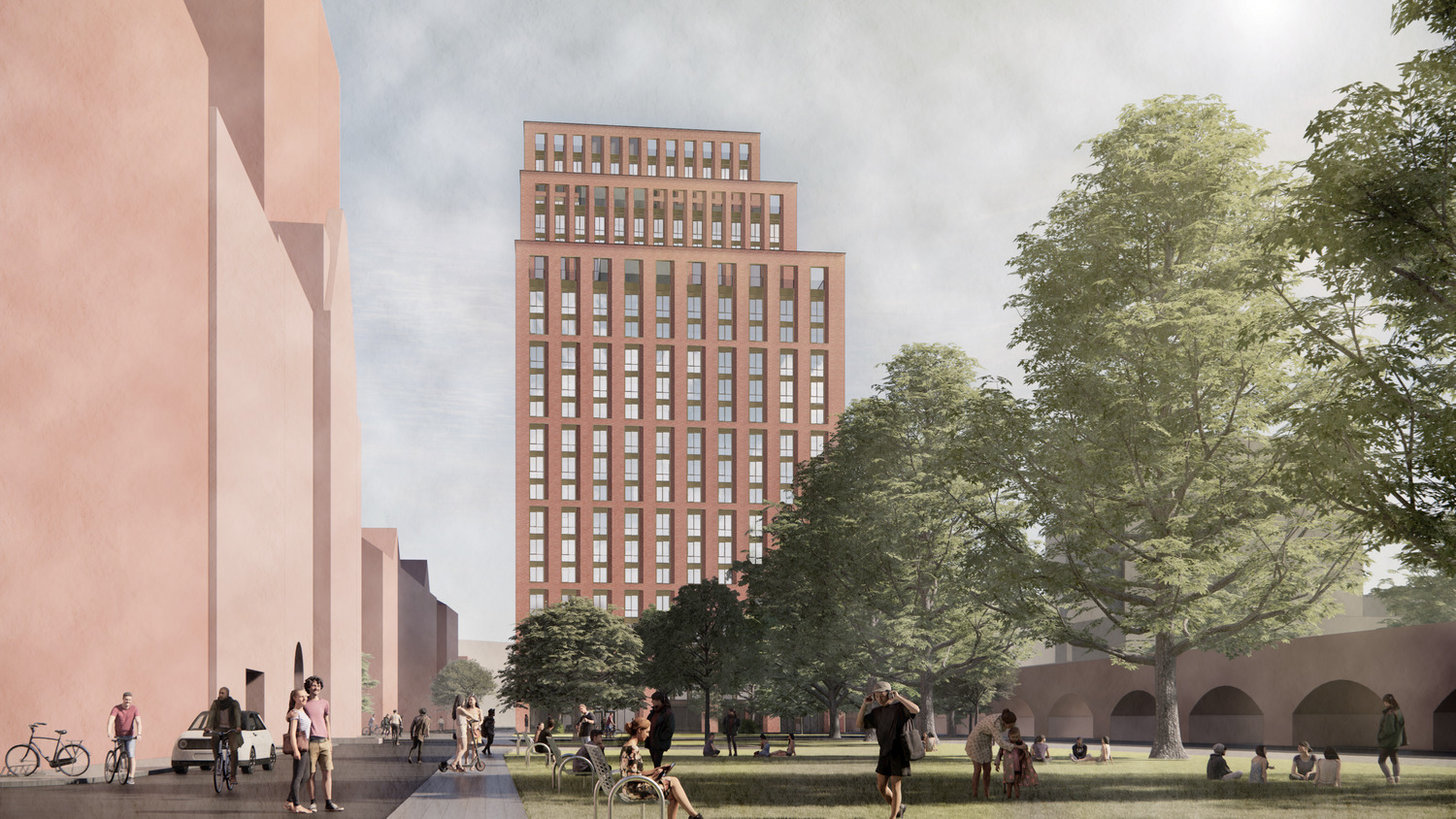 Sheppard Robson gets go-ahead for 28-storey Manchester student tower