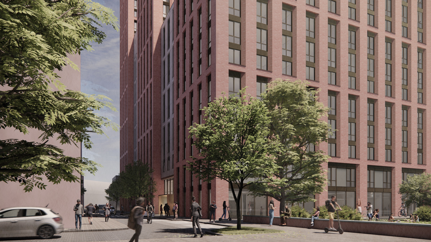 Sheppard Robson gets go-ahead for 28-storey Manchester student tower