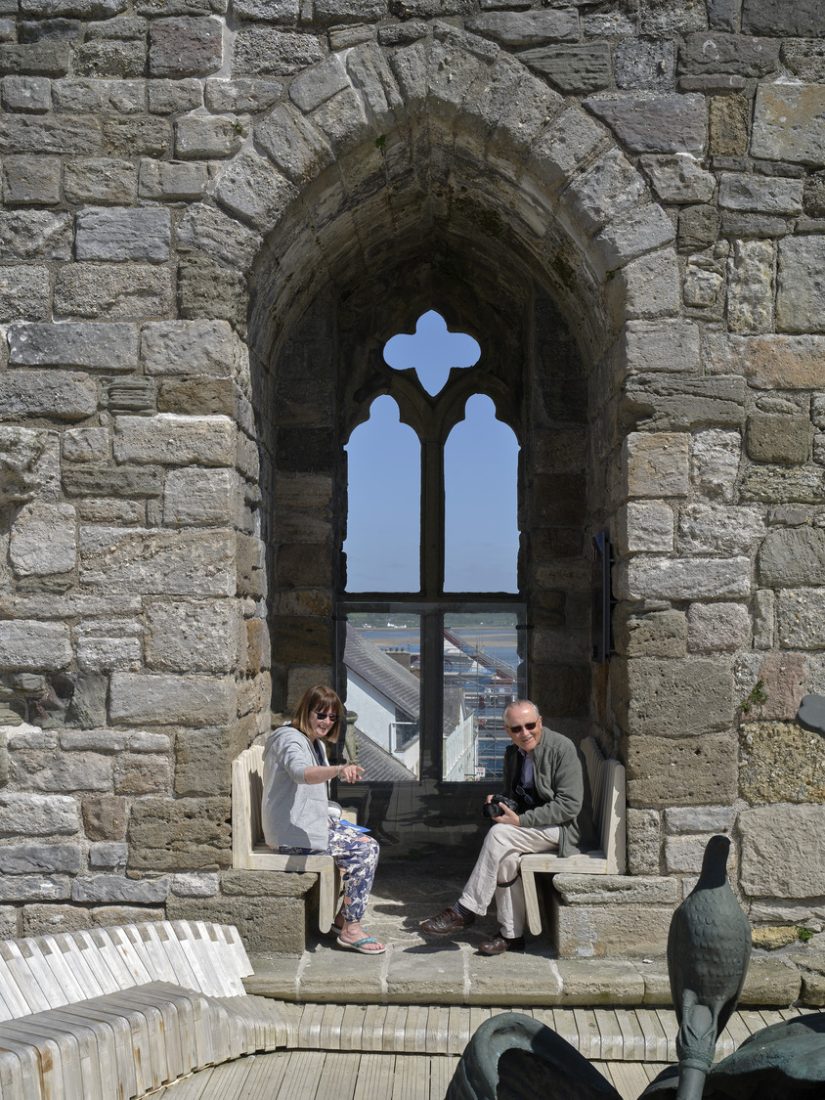 Buttress completes Caernarfon Castle access works
