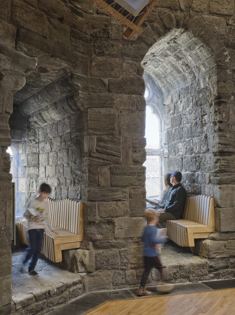 Buttress completes Caernarfon Castle access works