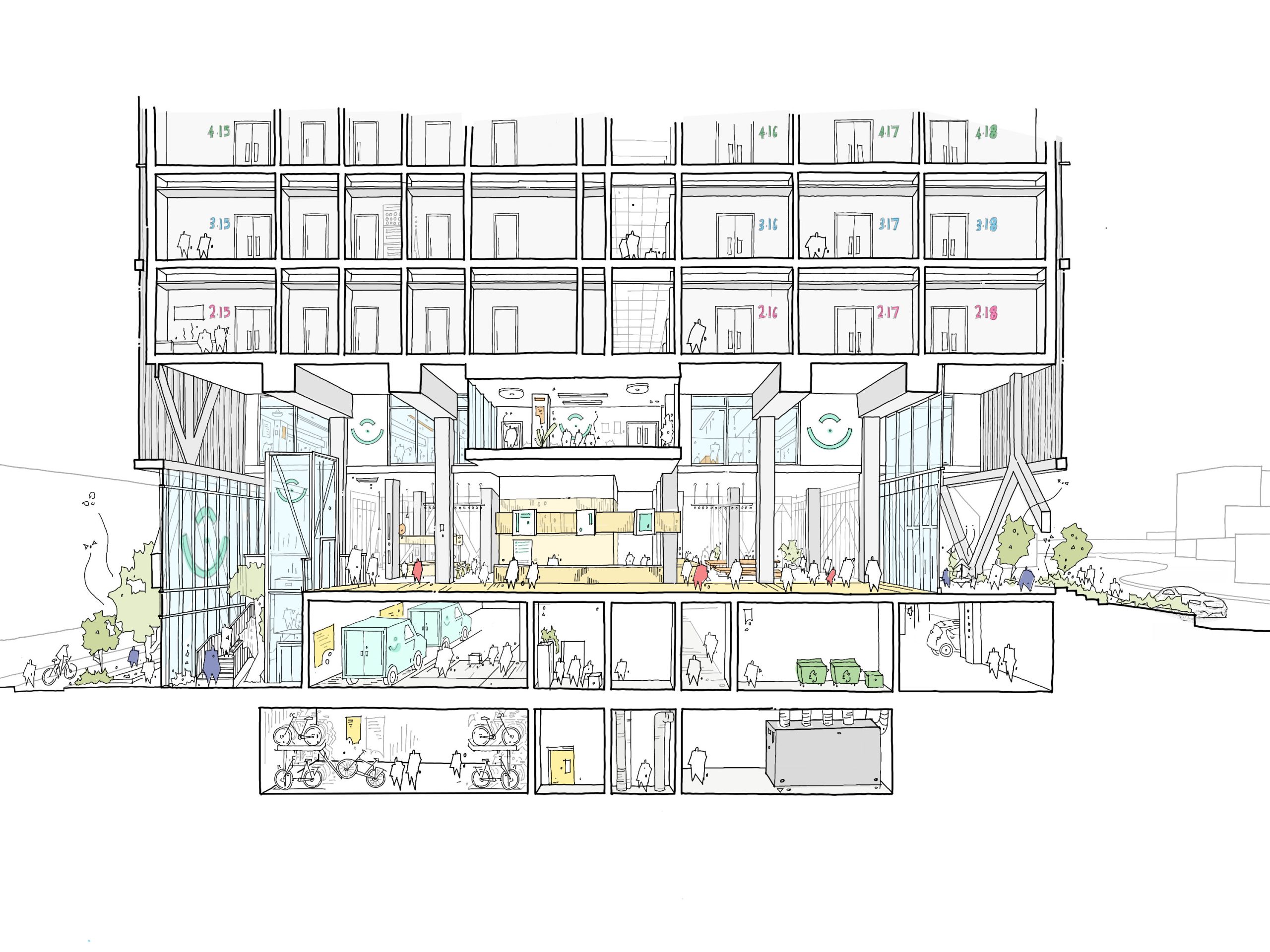 Dowen Farmer gets green light for ‘pioneering’ multistorey kitchen cube