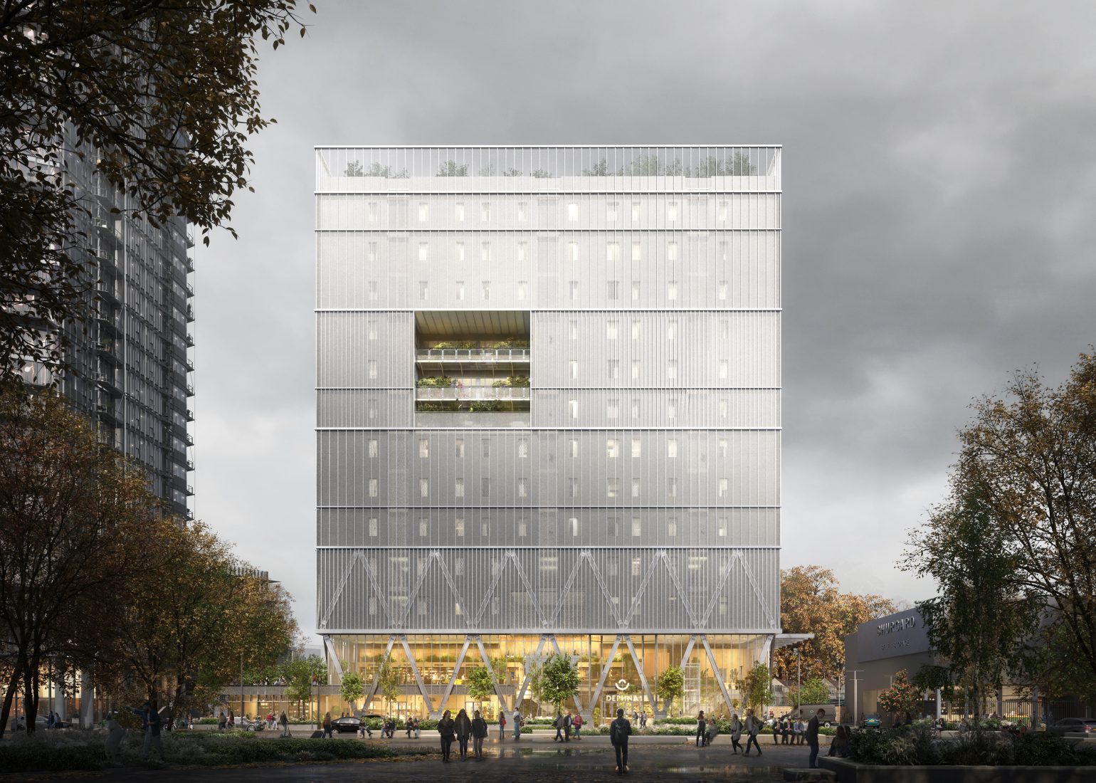 Dowen Farmer gets green light for ‘pioneering’ multistorey kitchen cube