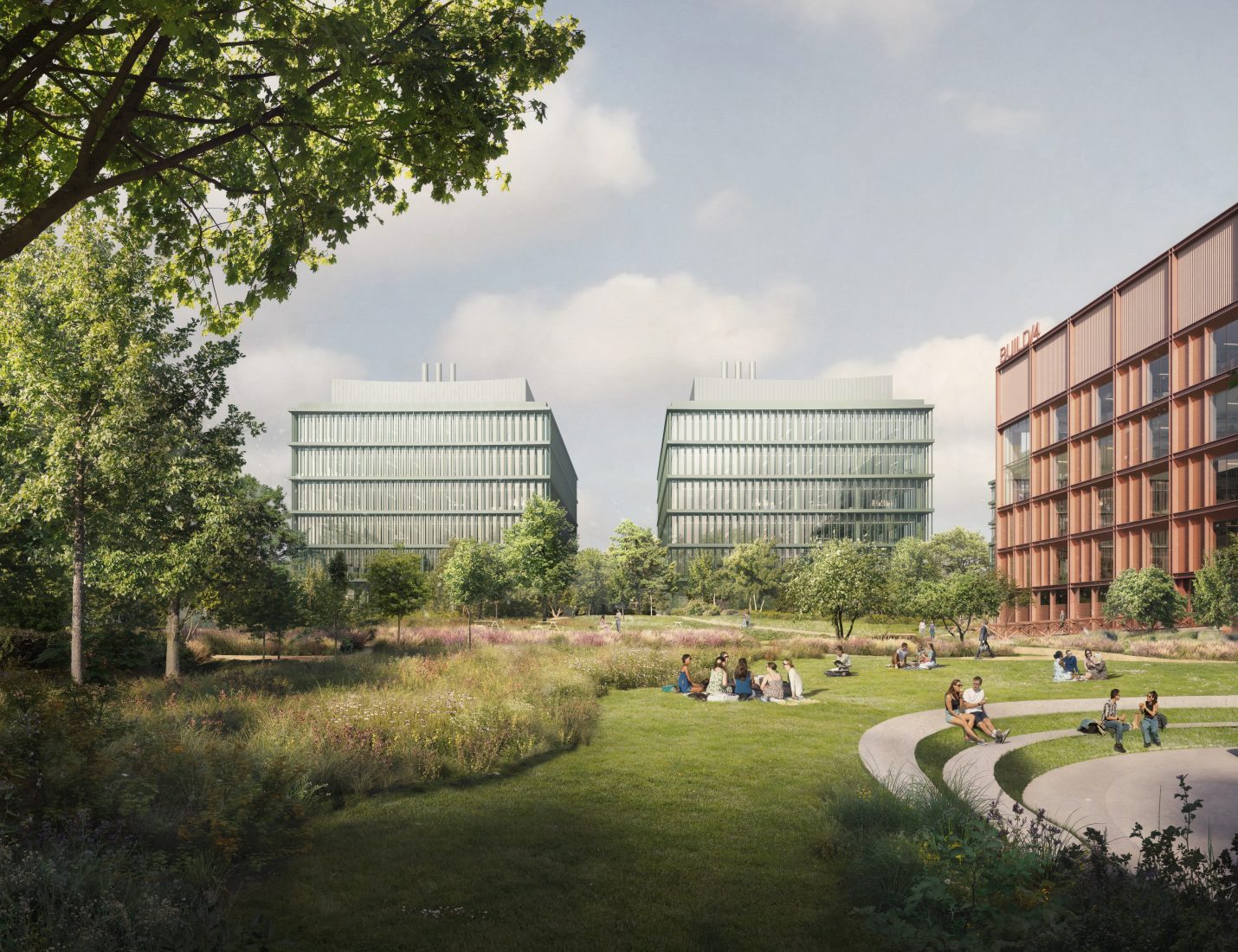 Hawkins\Brown’s huge £900m Stevenage life science cluster approved