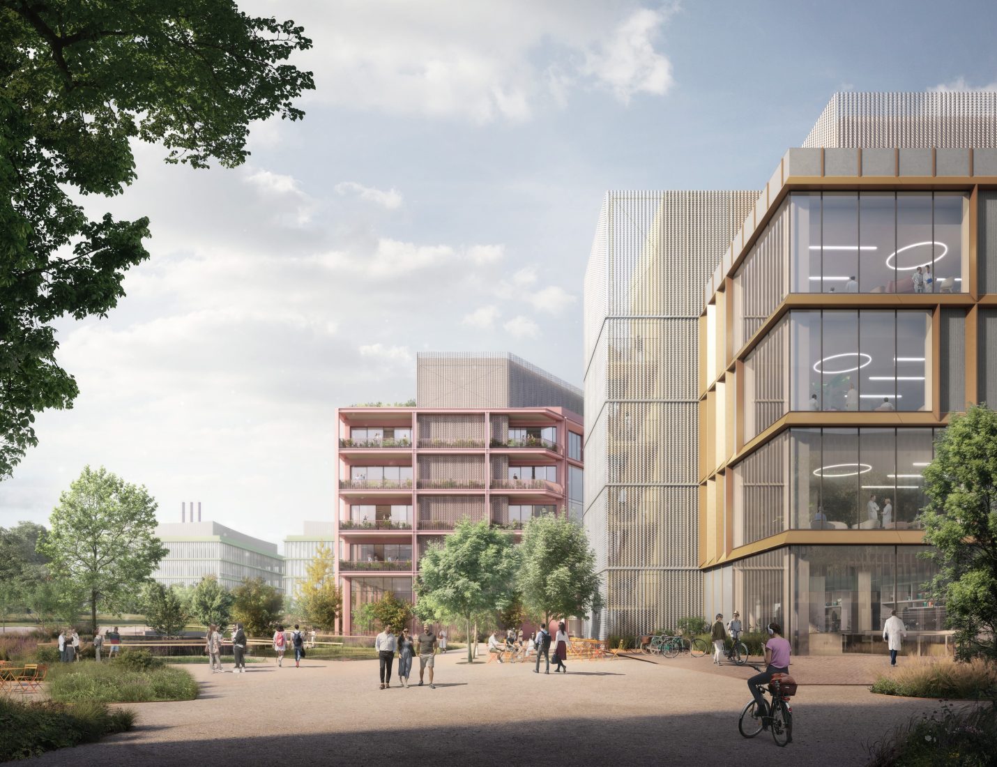 Hawkins\Brown’s huge £900m Stevenage life science cluster approved