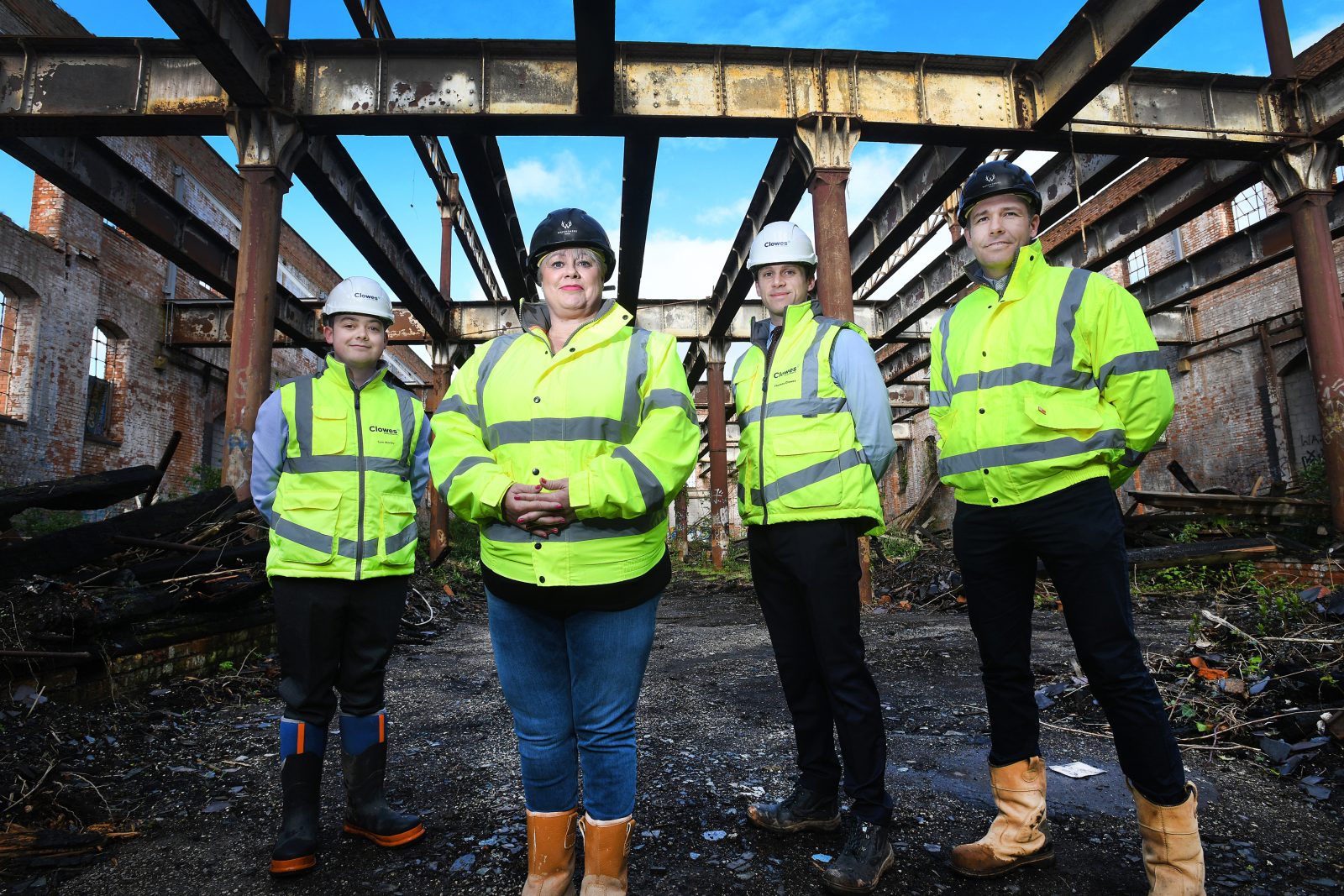 Glancy Nicholls reveals designs for retrofitting burnt-out Derby warehouse