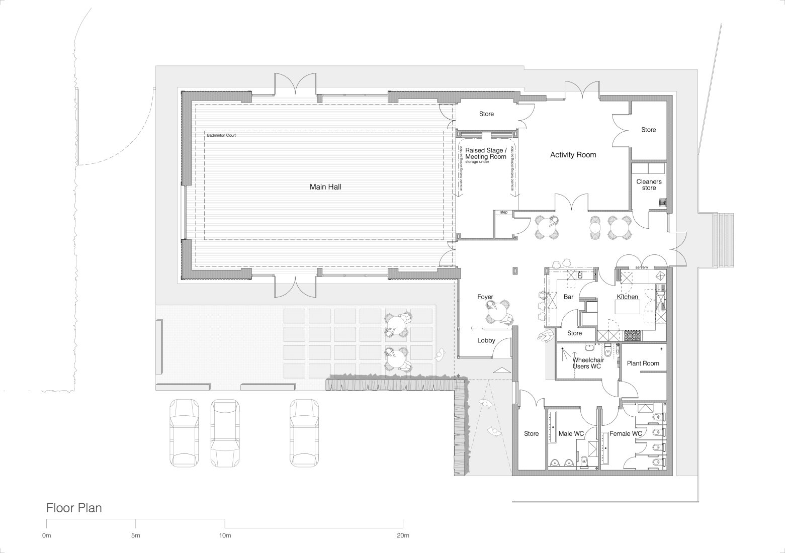 DK-Architects completes community hall outside Chester