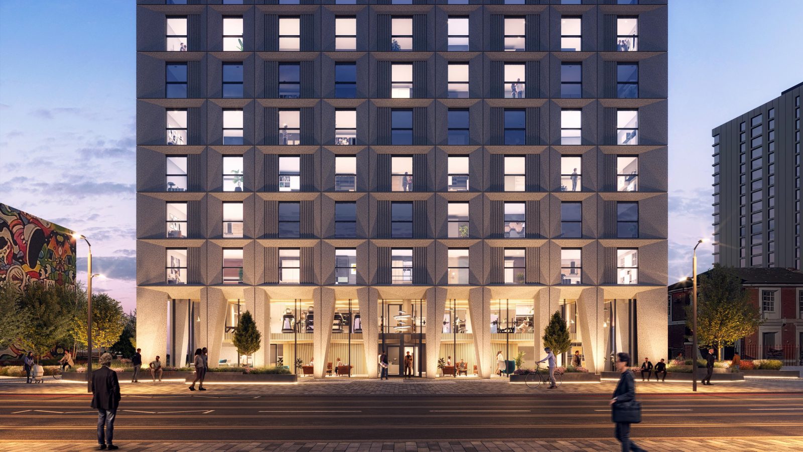 Glancy Nicholls rejigs designs for 47-storey Birmingham Broad Street tower