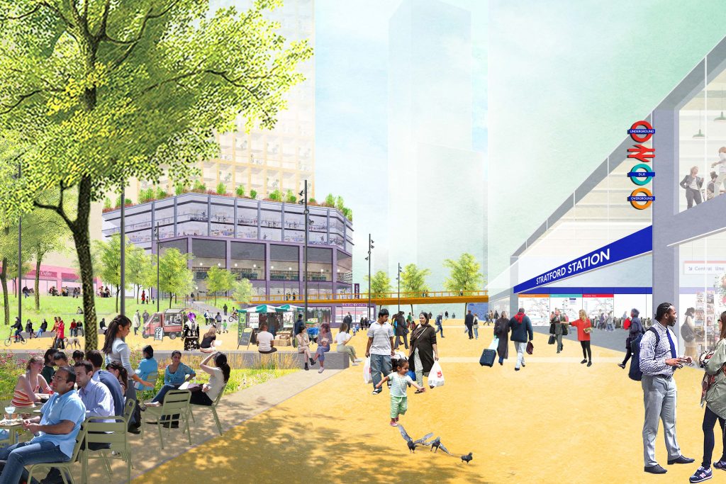 5th Studio unveils first concepts for Stratford Station redesign