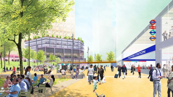 5th Studio unveils first concepts for Stratford Station redesign