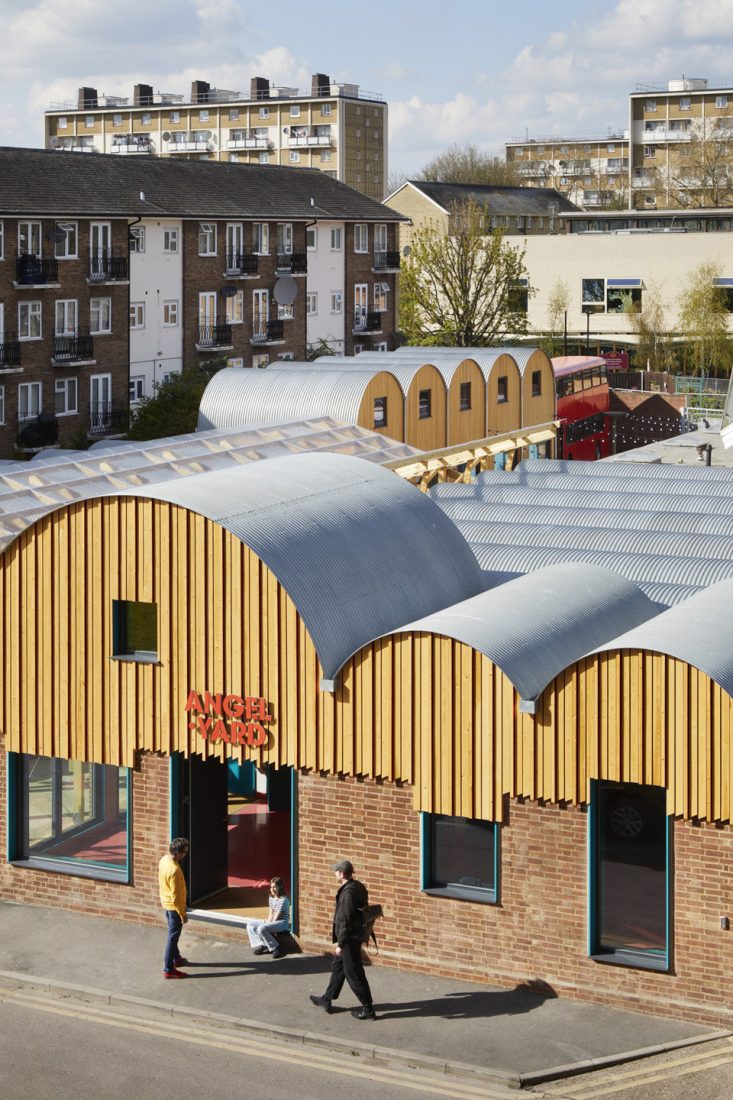 Jan Kattein Architects transforms Enfield garages into affordable ...