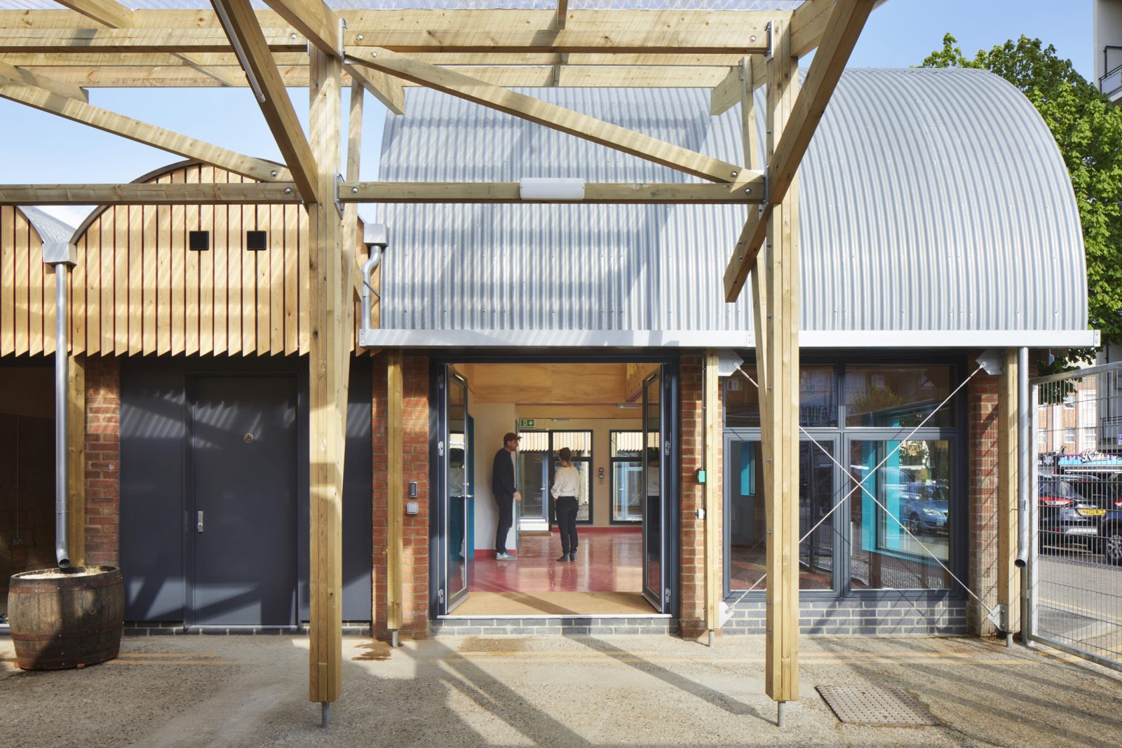 Jan Kattein Architects transforms Enfield garages into affordable ...