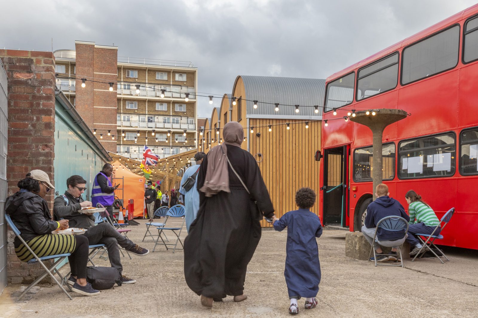 Jan Kattein Architects transforms Enfield garages into affordable ...