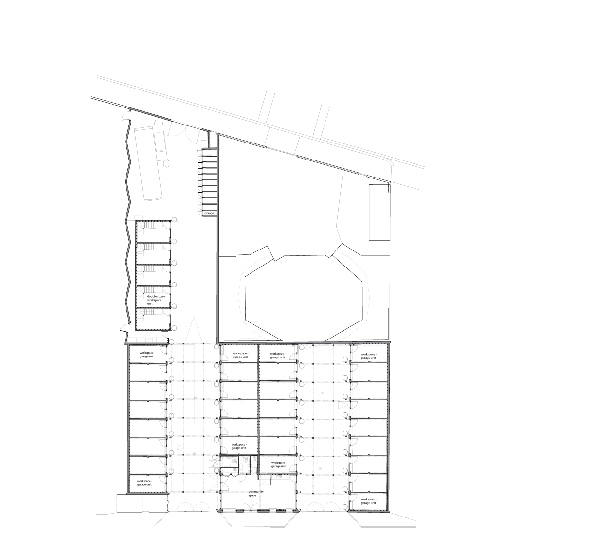 Jan Kattein Architects transforms Enfield garages into affordable ...