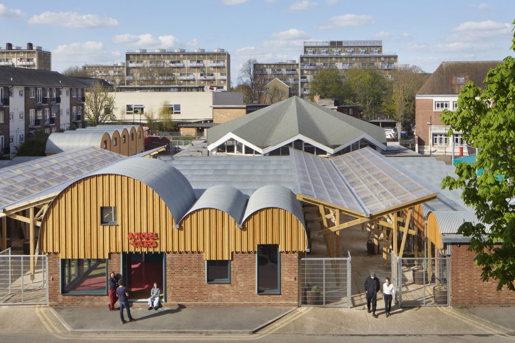 Jan Kattein Architects transforms Enfield garages into affordable ...