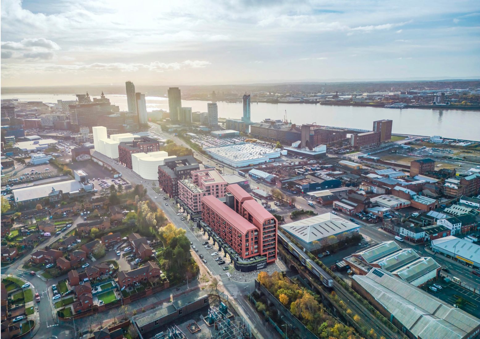 BDP submits plans for 500-flat scheme close to new Everton stadium