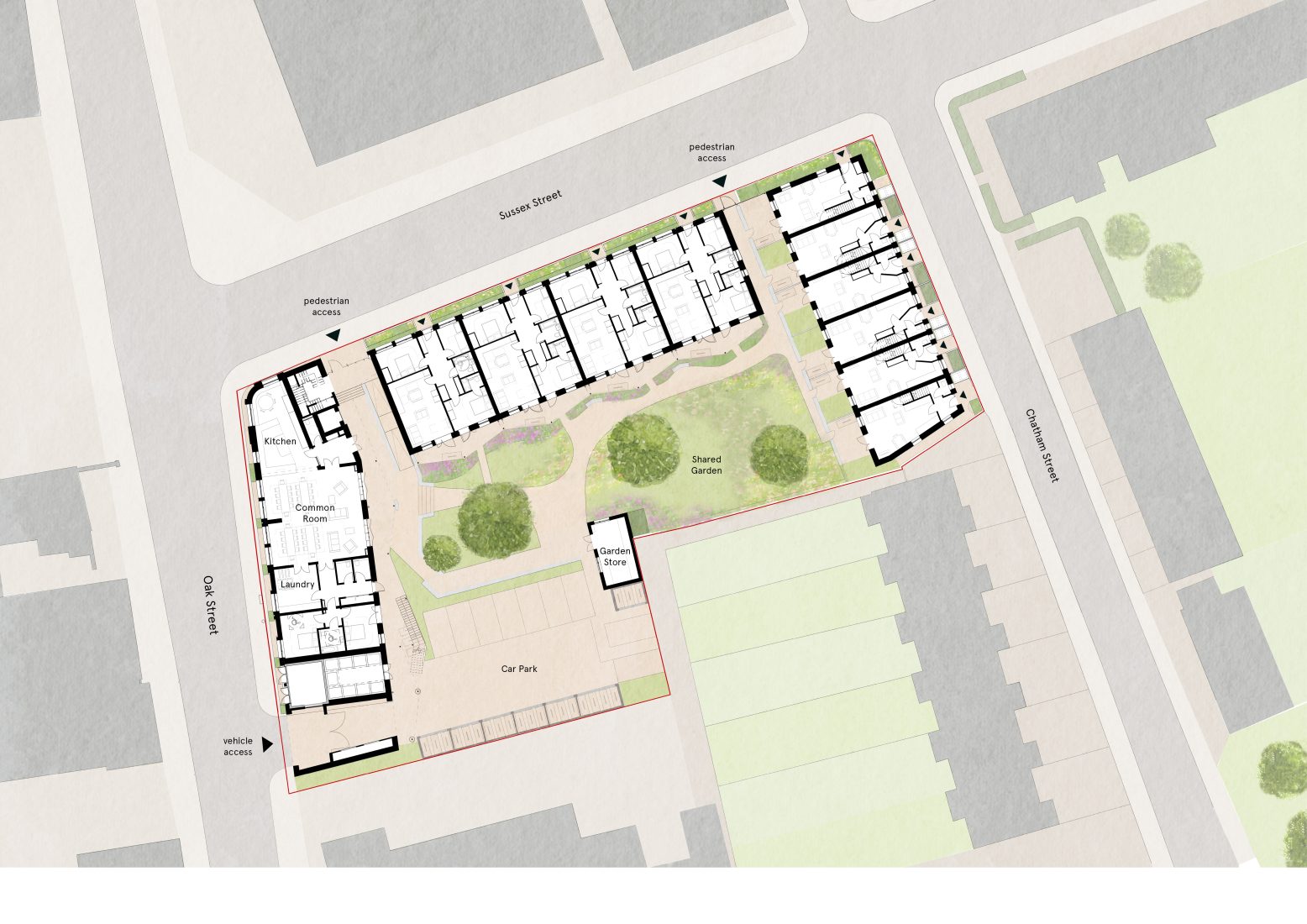 Archio resubmits plans for co-designed Norwich co-housing