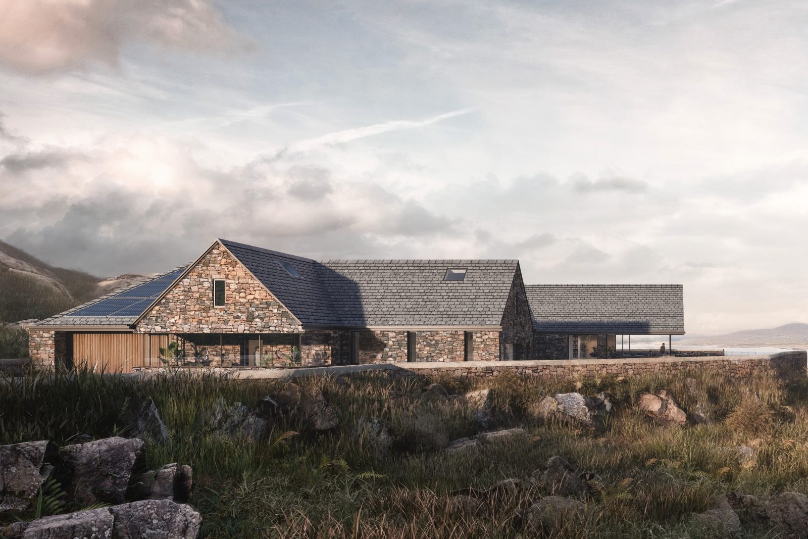 Foster Lomas wins approval for remote Irish seafront home