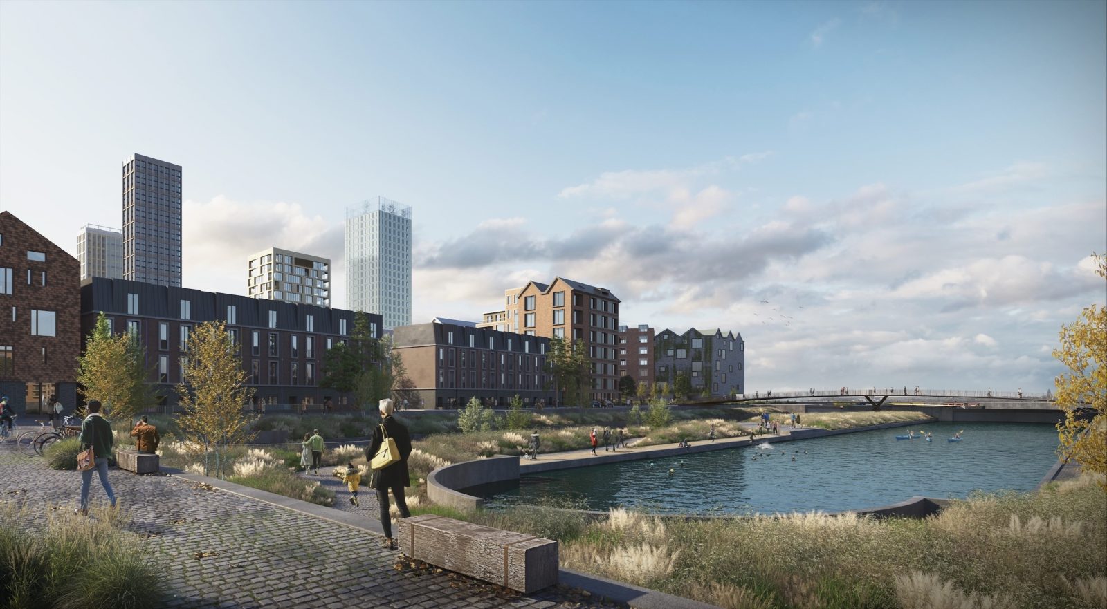 Planit-IE unveils new visuals for tweaked Liverpool Waters masterplan