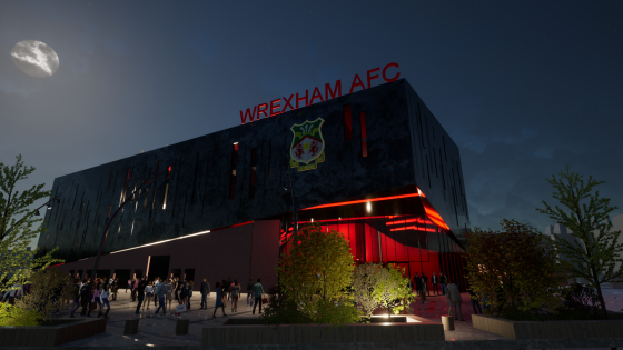 Populous reveals plans for new stand at Wrexham football club