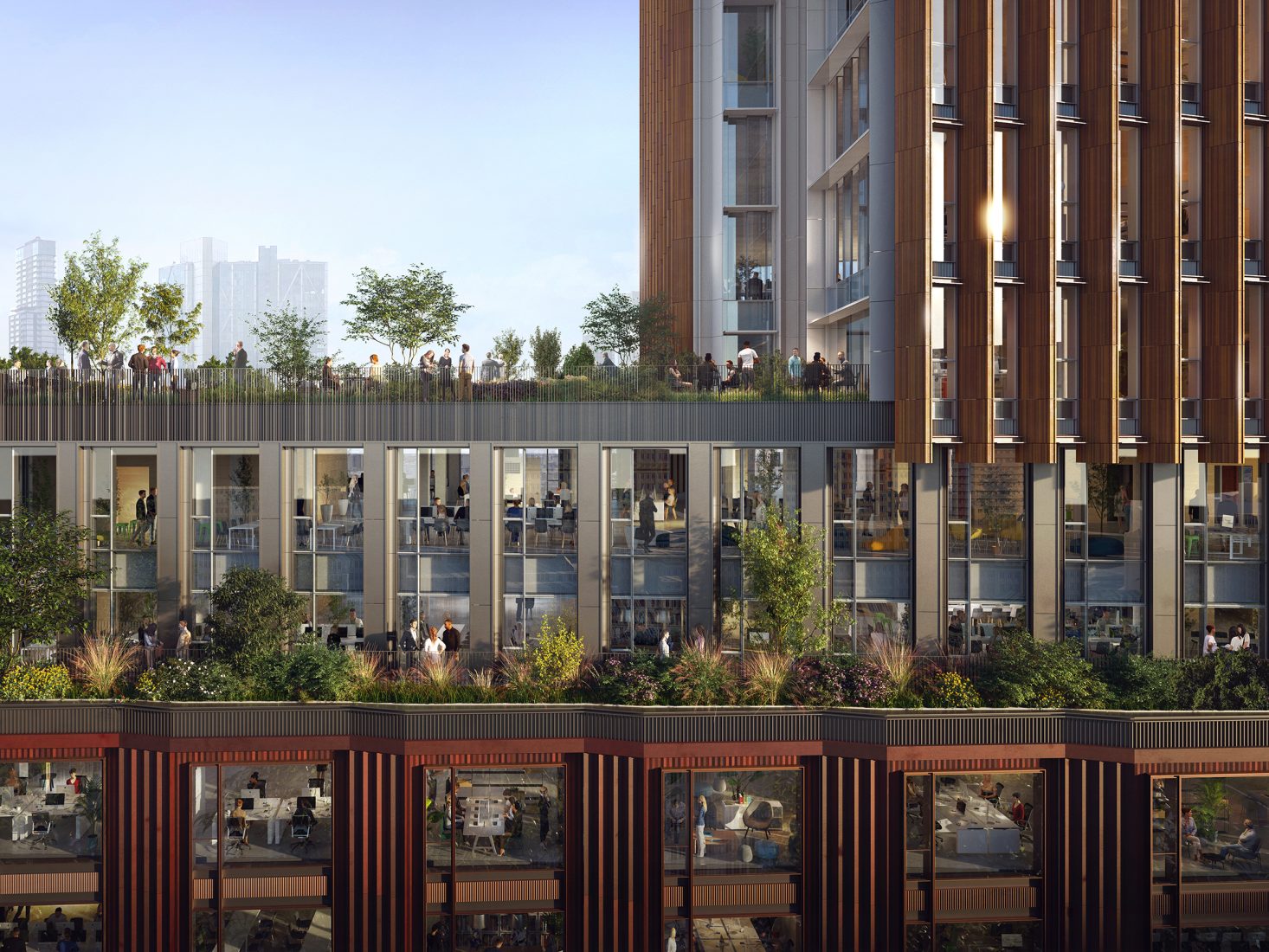 KPF wins planning for 153m-tall Old Street skyscraper