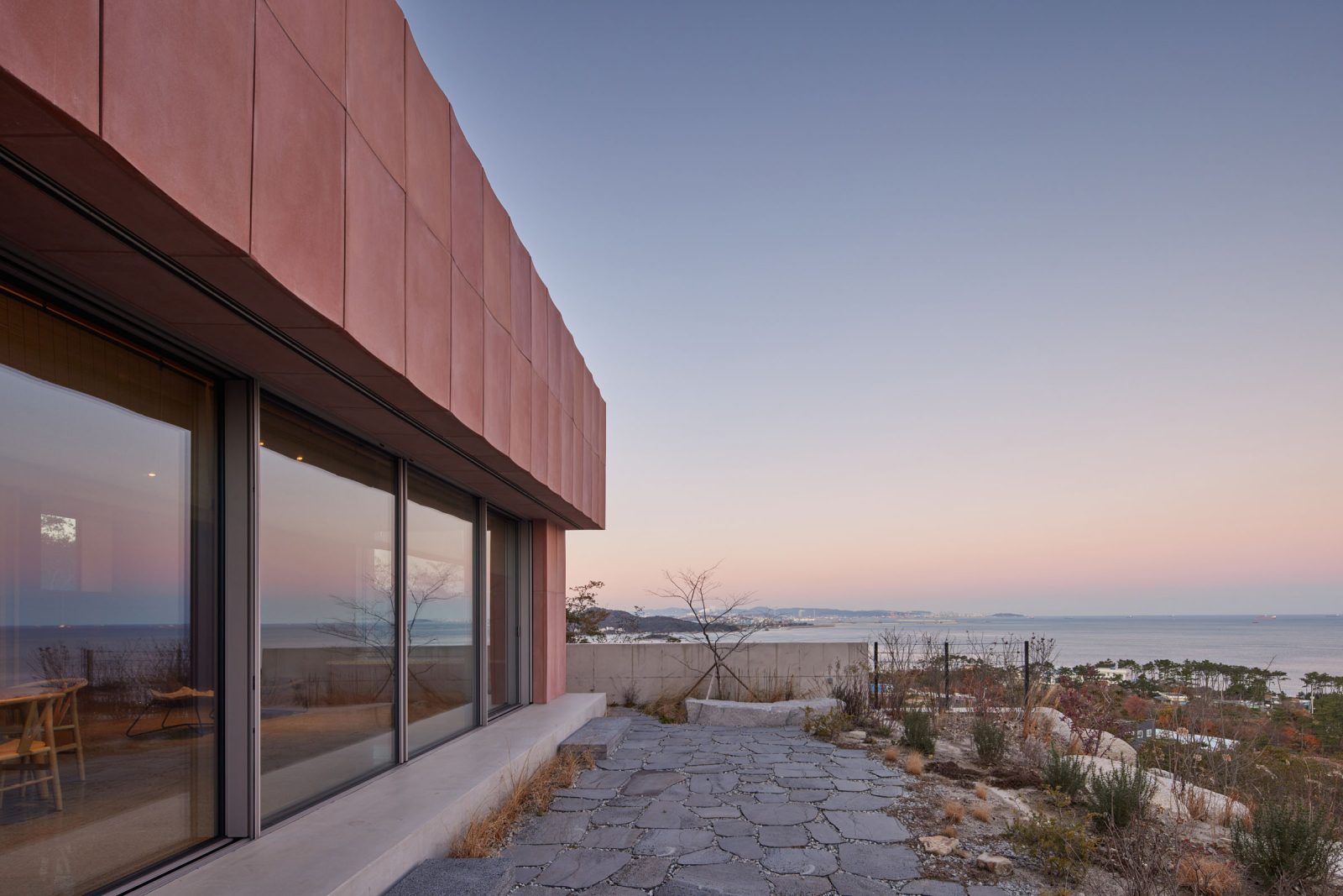 In practice: Studio Weave’s pink-concrete house in South Korea