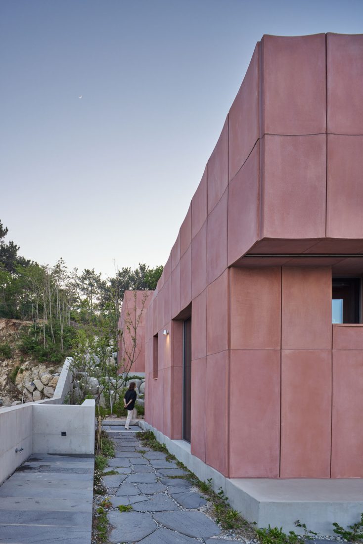In practice: Studio Weave’s pink-concrete house in South Korea