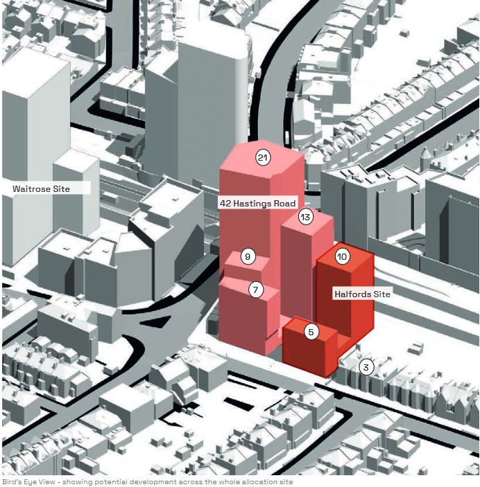 JTP submits 21-storey student housing tower in Ealing ‘tall building ...