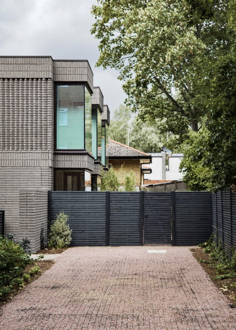 Dowen Farmer completes three homes on London garage site