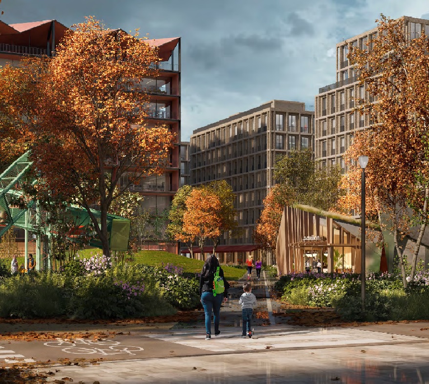 Feix and Merlin’s ‘gemstone’ pavilion at Canada Water wins planning
